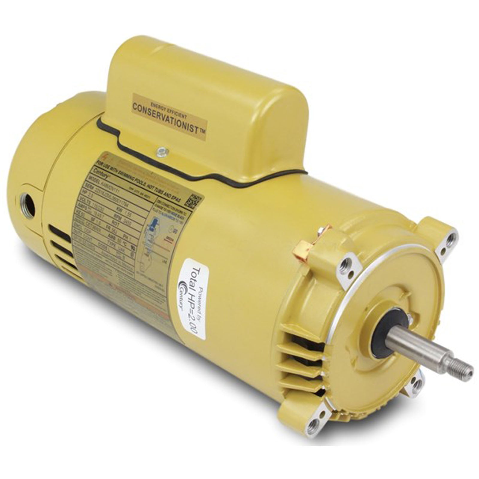 Hayward SPX1615Z1M 2HP Super Pump Motor -115V / 230V